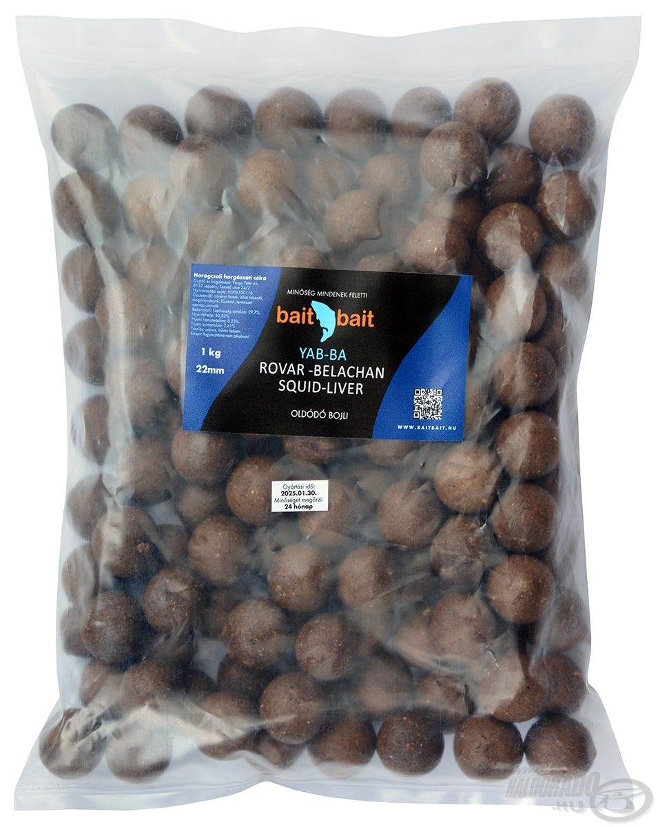 Bait Bait Oldódó bojli 22 mm - YAB-BA | Haldorádó Webáruház