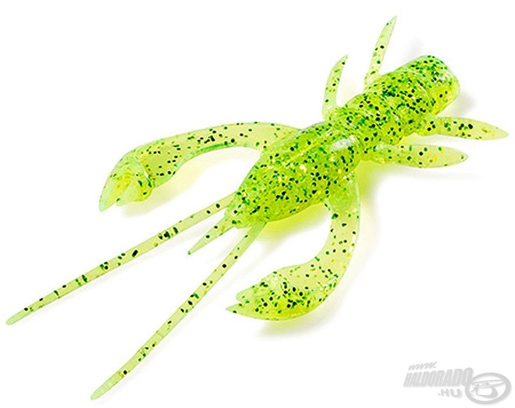 FISHUP Real Craw 4 cm - Flo Chartreuse / Green | Haldorádó Webáruház
