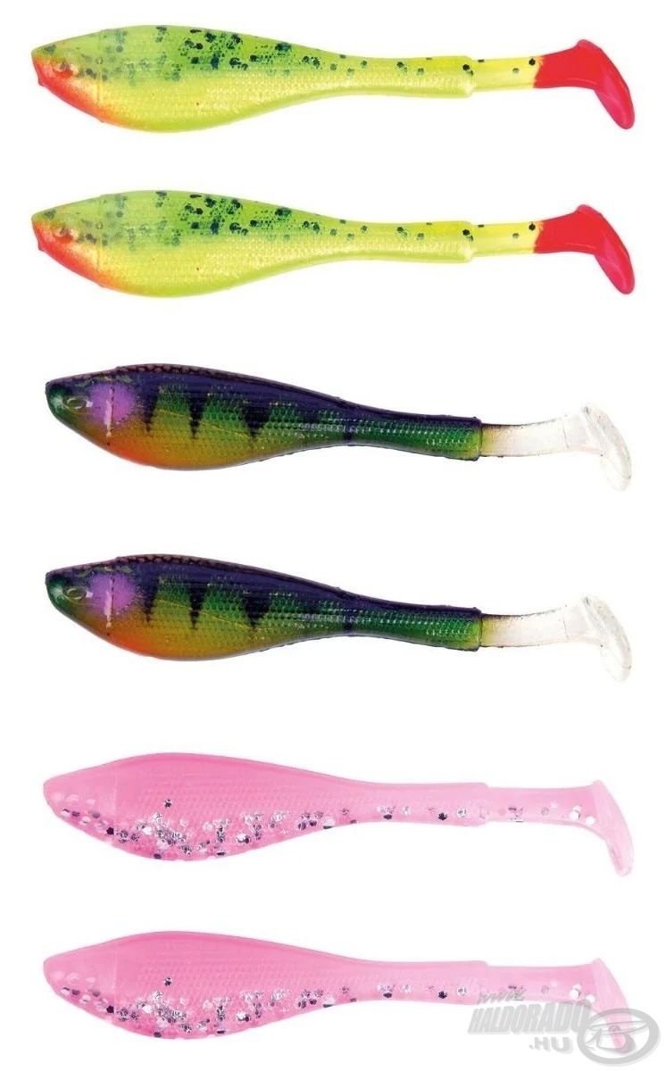 FOX UV Micro Mini Fry 7 cm - Haldorádó horgász áruház