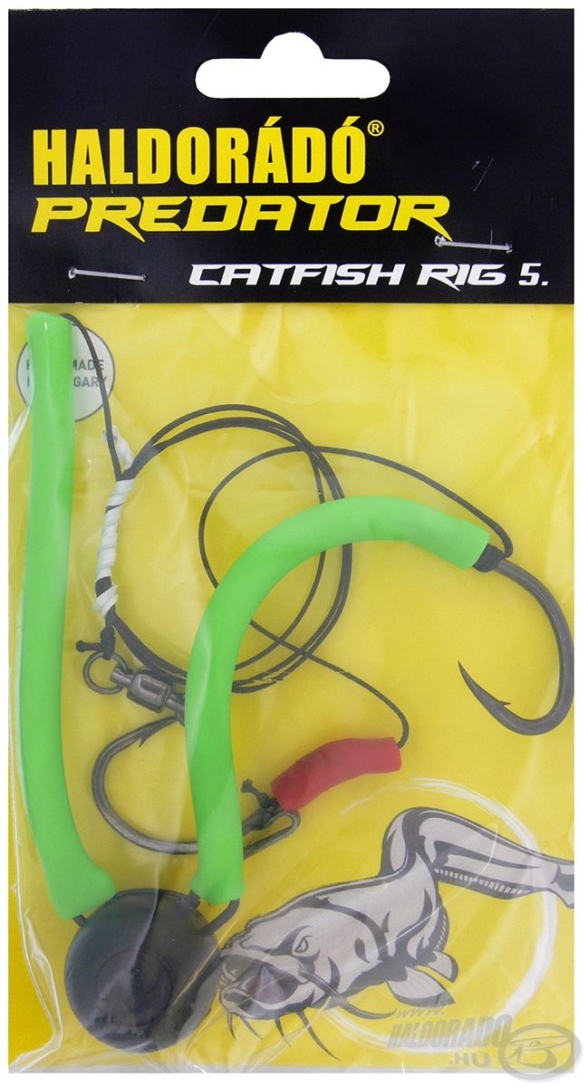 HALDORÁDÓ Catfish Rig 5 - Fireball szerelék 110 g | Haldorádó Webáruház