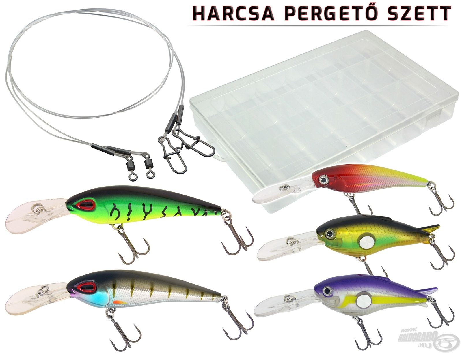 HALDORÁDÓ Harcsa Pergető szett | Haldorádó Webáruház
