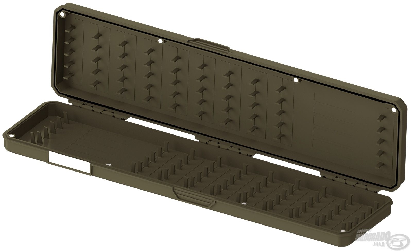 HALDORÁDÓ MF Rig Board Box - Long - Feeder előketartó doboz hosszú | Haldorádó Webáruház
