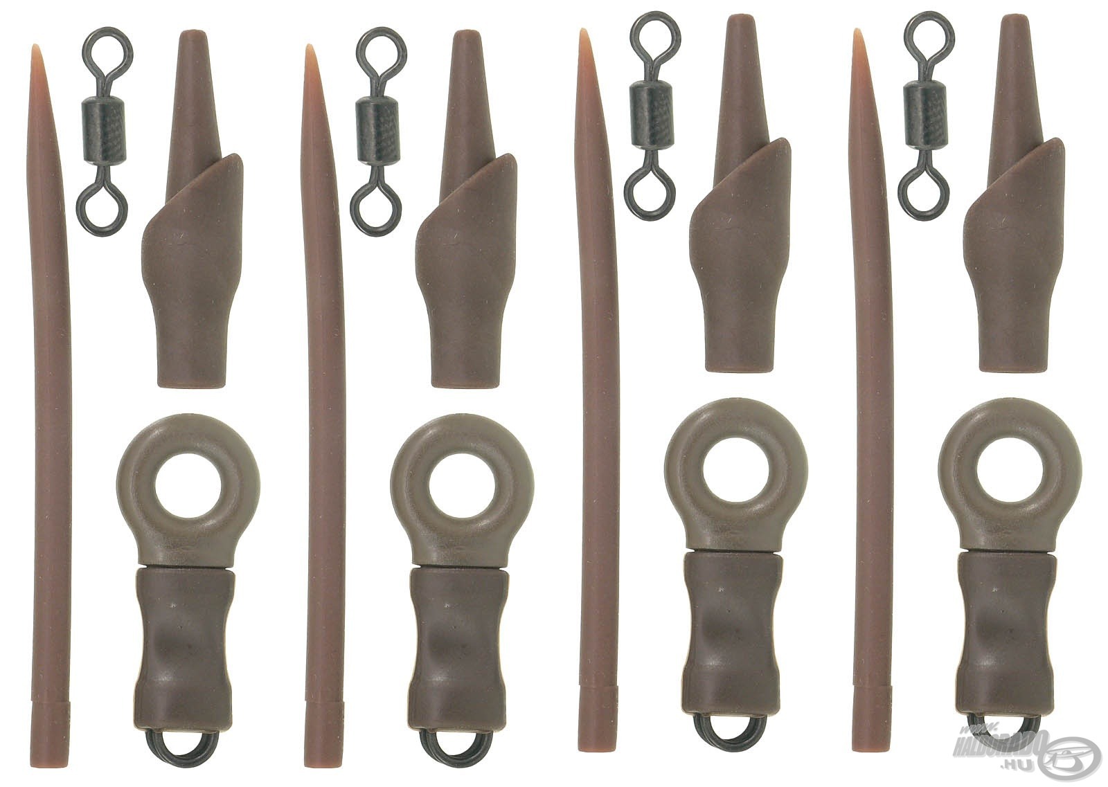 KORUM Feeder végszerelék - Running Rig Kit barna - Haldorádó horgász áruház