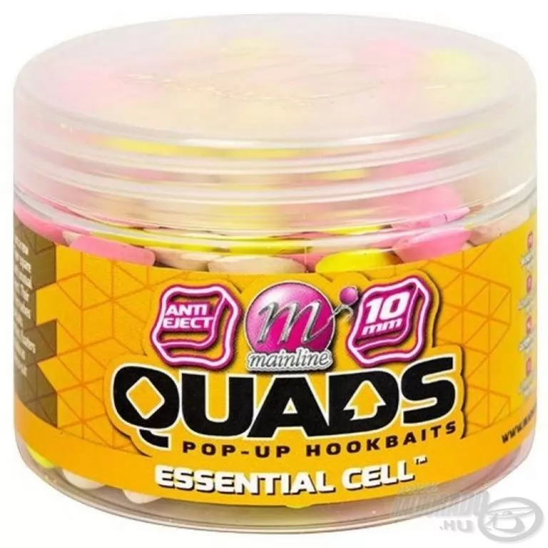 MAINLINE Quads Pop Up Baits Essential Cell 10 mm - Haldorádó horgász áruház