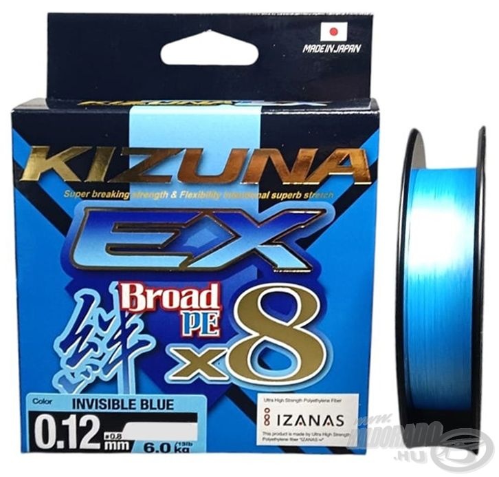 OWNER Kizuna X8 Blue 300 m - 0,15 mm | Haldorádó Webáruház