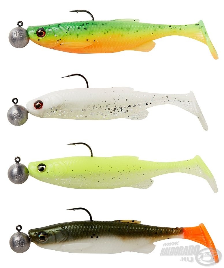 SAVAGE GEAR Fat Minnow T-Tail RTF Sinking 7,5 cm - Darkwater Mix ...